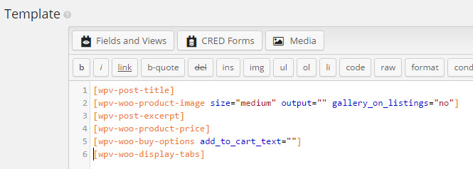 Create Templates for WooCommerce Product Pages with Toolset